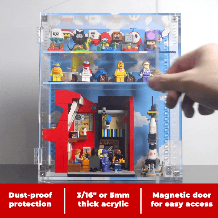 Brixter Minifigure Display Case – Brixter Case