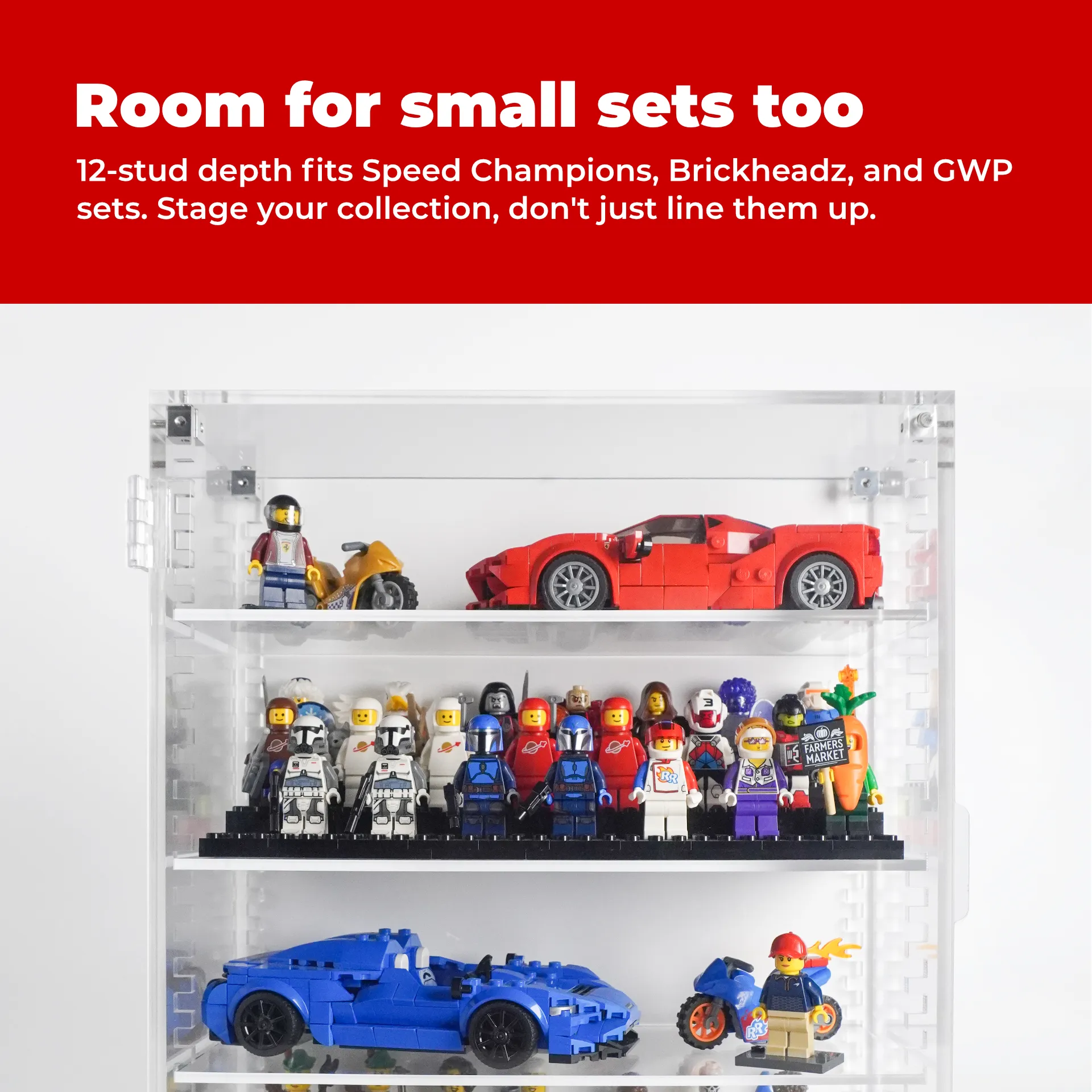 Brixter Minifigure Display Case – Brixter Case